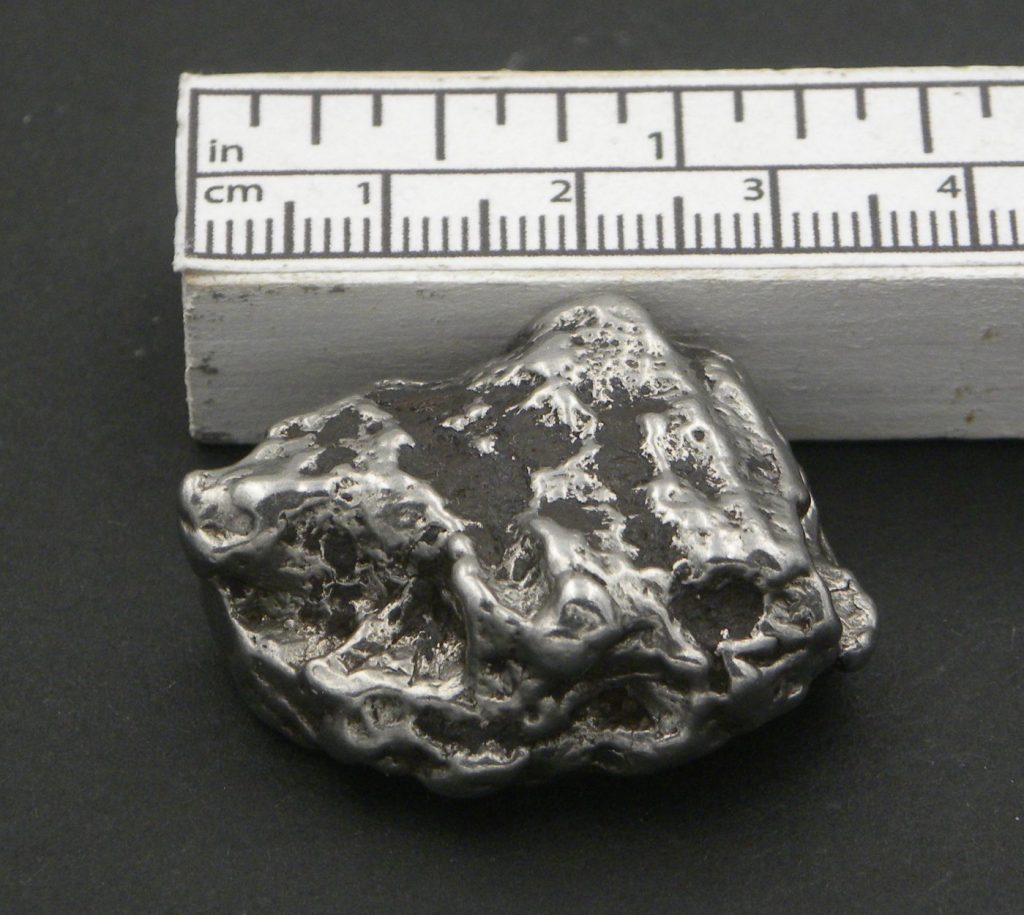 Exquisite section of the Campo del Cielo, Nickel-Iron Meteorite.
